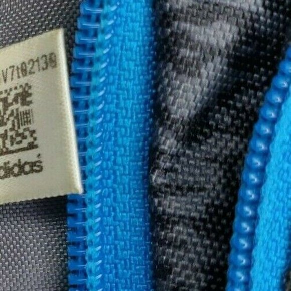 adidas | Storage & Organization | Adidas Black And Teal Blue Backpack ...